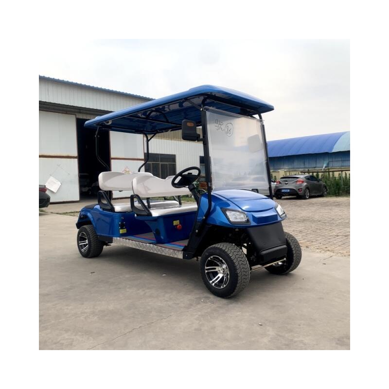 EV 72 Volt Crown Series 4 Electric Golf Cart Mini Jeep Gasoline Golf ...