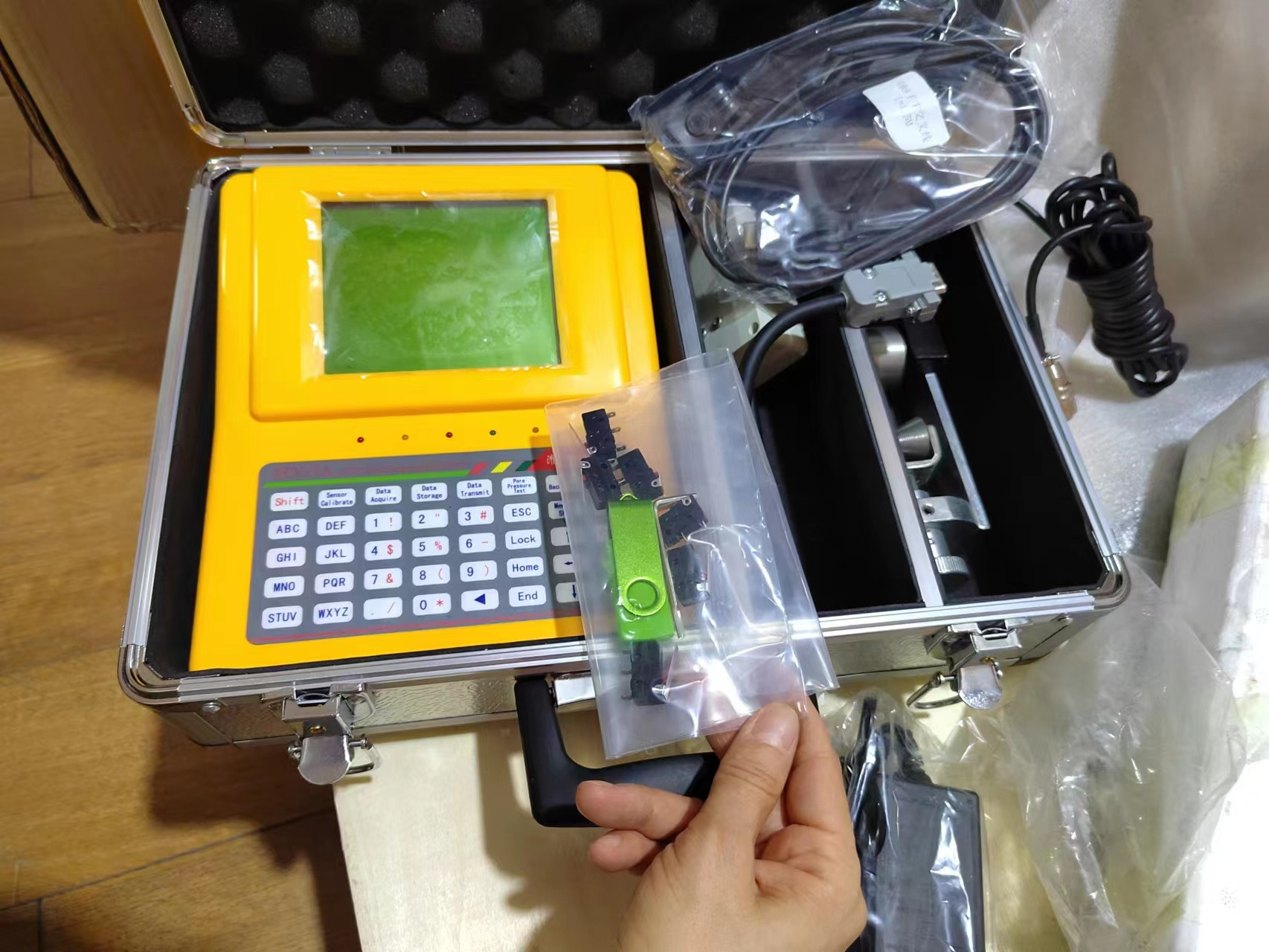 STCLD-1 Static Penetration Testing Apparatus CPT machine Static Cone ...