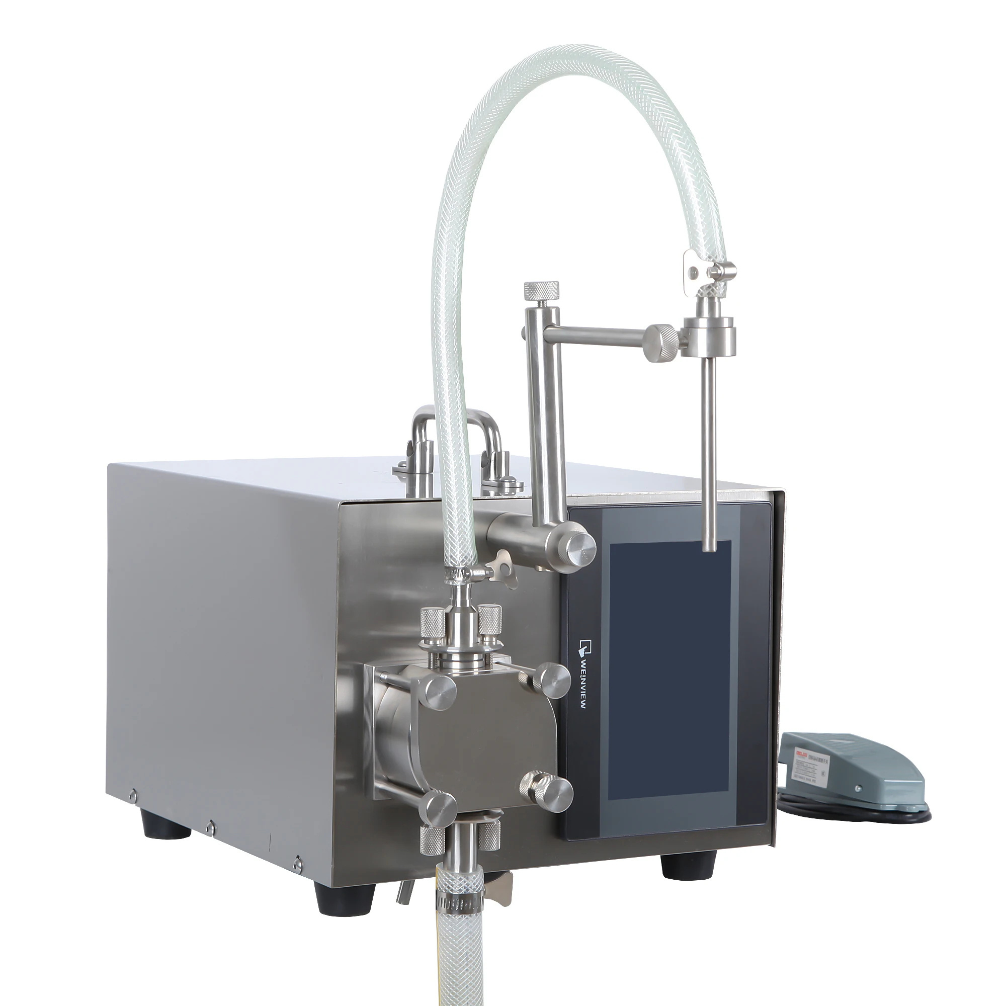 TODF-100 Table Top Portable Manual Small Digital Control Gear Pump Vial ...