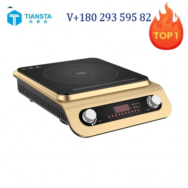 400w 600w dc kitchen induction rechargeable electric stove pan bacon ...