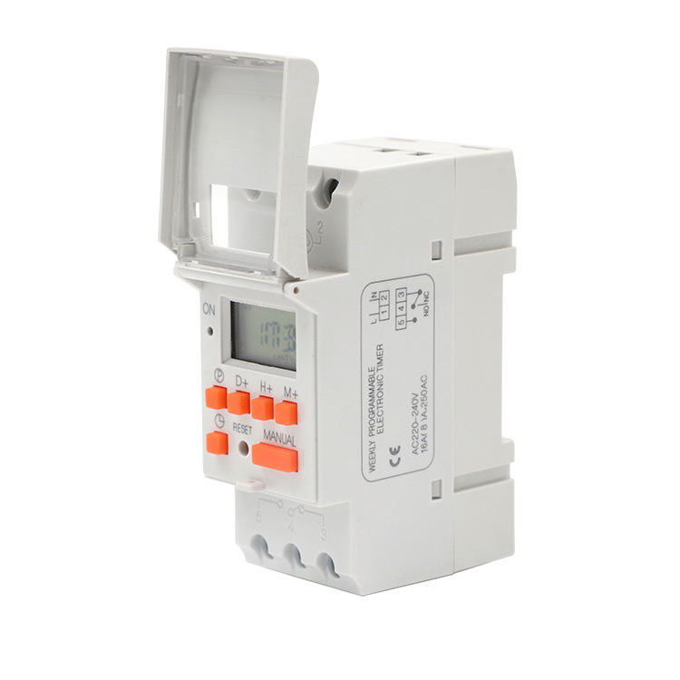 DAQCN China DHC15A Weekly Programmable timer switch Digital Timer ...