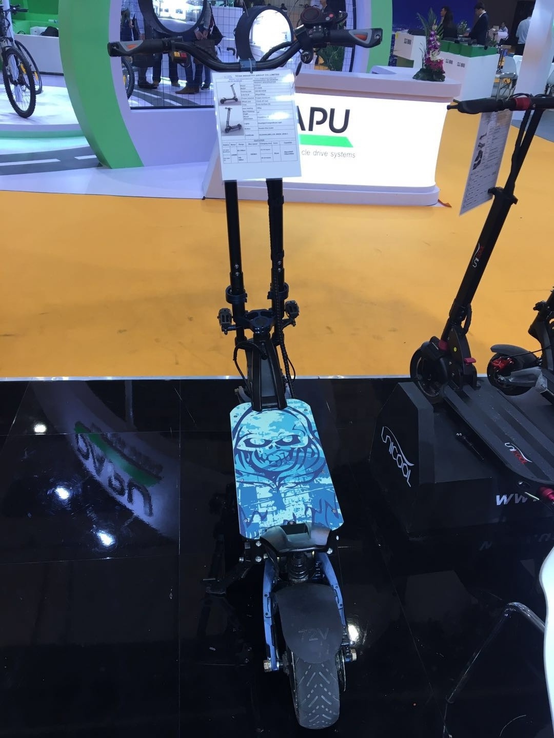 Unicool e-scooters 2wheeler All terrain super power 5600w push electric ...