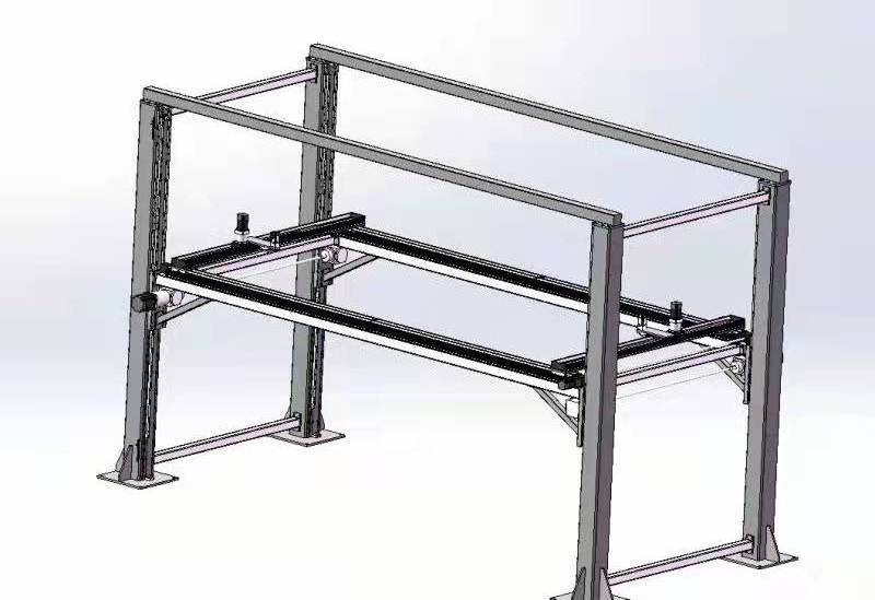 Xyz 3 Axis Gantry Robot Cnc Linear And High Speed Robot Small Fast Actuator Xy Sliding Table