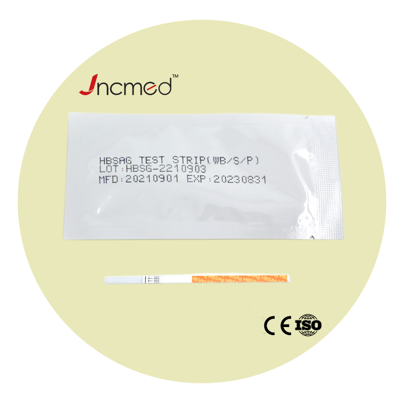 JCMED Hepatitis Rapid Test Kit HBsAg Test Strip Self Rapid Tests ...