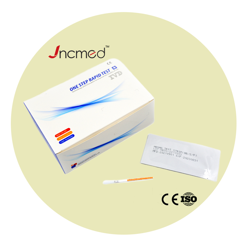 JCMED Hepatitis Rapid Test Kit HBsAg Test Strip Self Rapid Tests ...