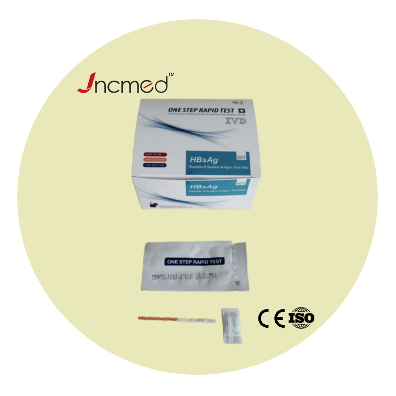 JCMED Hepatitis Rapid Test Kit HBsAg Test Strip Self Rapid Tests ...