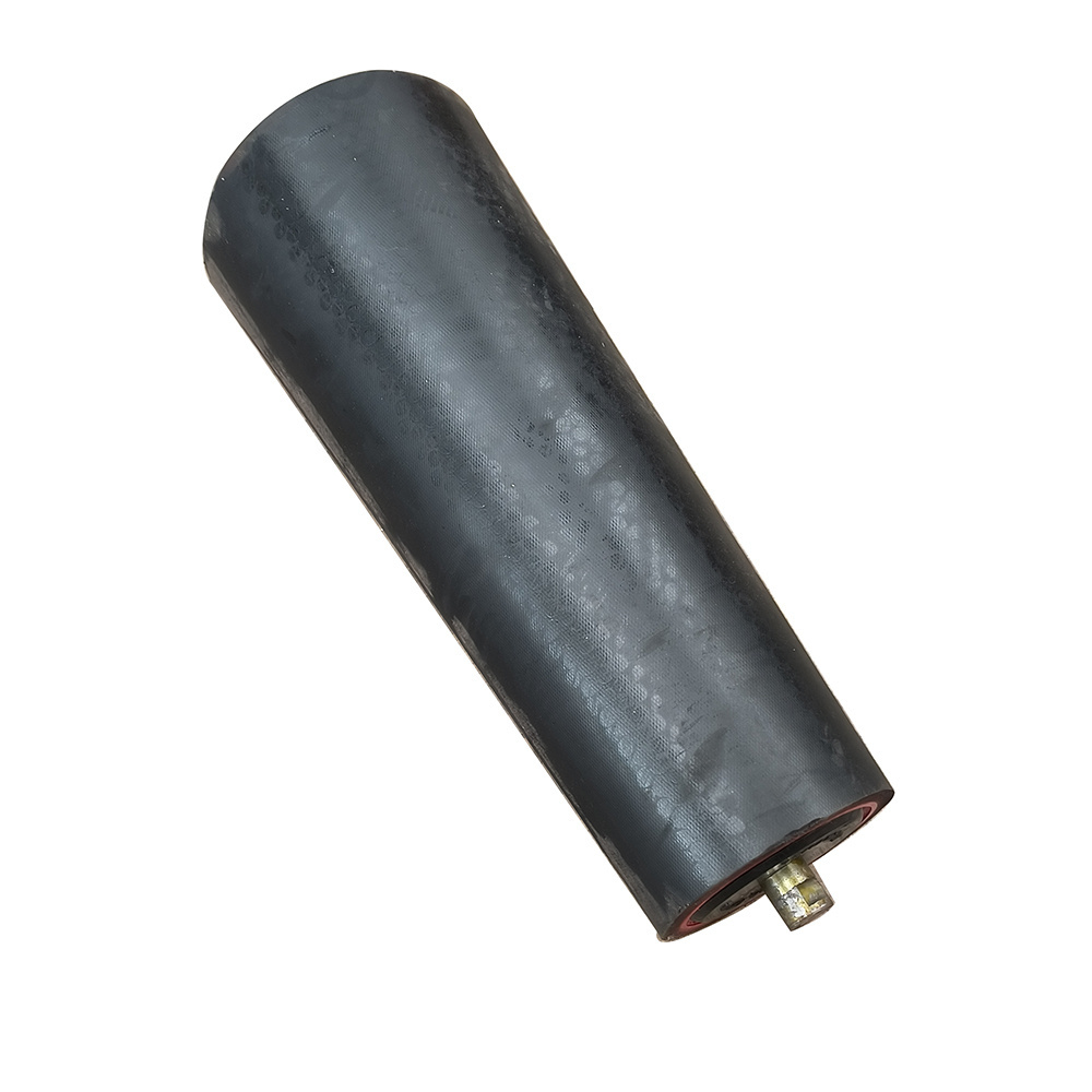 159mm x 700mm Return roller motor belt steel pipe roller flexible guide ...