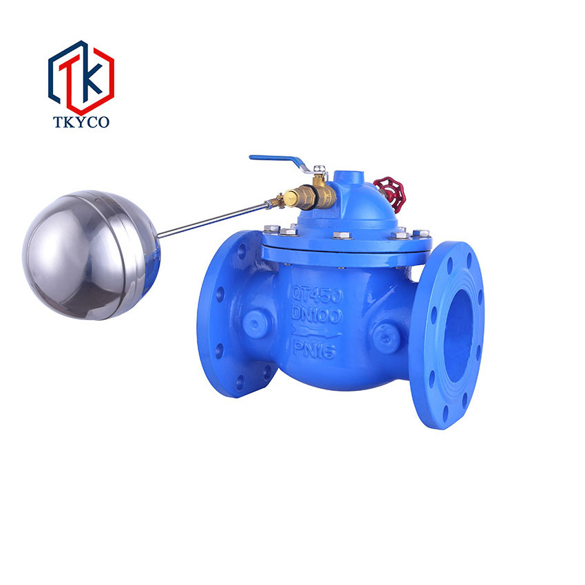 Diaphragm Remote-controlled Floating Ball Valve Ductile Iron Hydraulic ...
