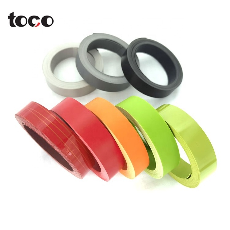 toco wood grain pvc edge banding tap protection table edging formica ...