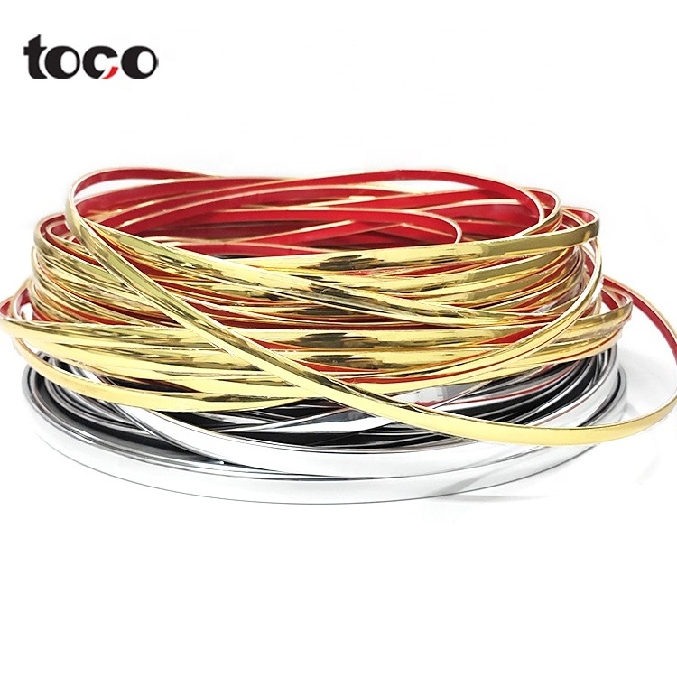 toco wood grain pvc edge banding tap protection table edging formica ...