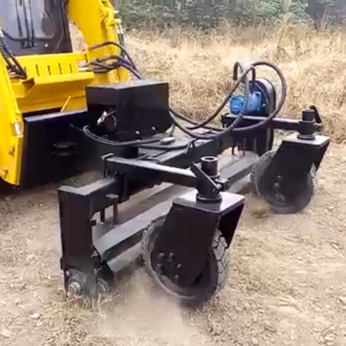 Best price soil conditioner machine attachment skid steer mini skid ...