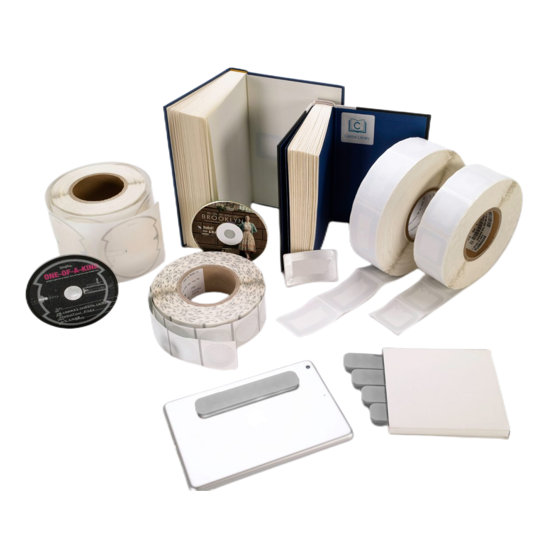 Anti-Theft RFID Library Tags Hf Uhf Nfc Rfid Library stickers for books ...