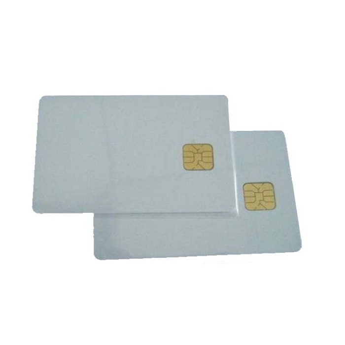 CR80 SLE4442 java Smart RFID ID Card / Contact Chip blank Card for ...