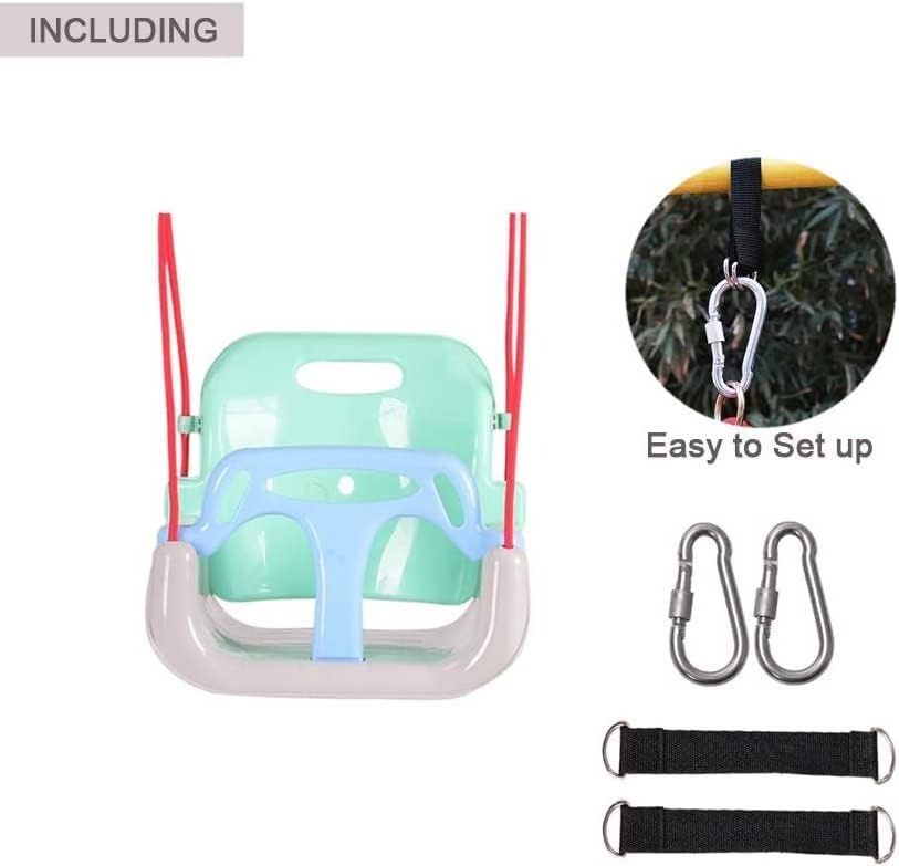 TOPIND Infant Toddler Children Secure Swing Seat Detachable Swing Seat ...