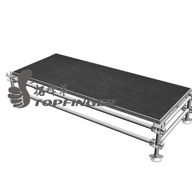 quick assemble Factory Super Strong Steel Layer stage and truss system ...