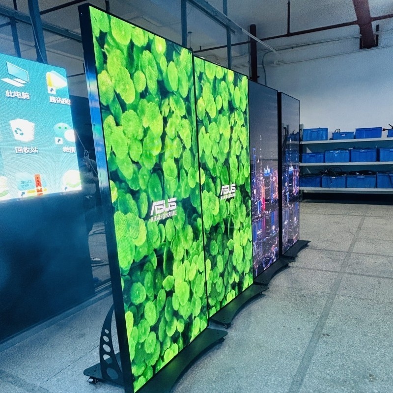 LED Display Digital Portable Display Shopping mall Mirror led screen P2 ...