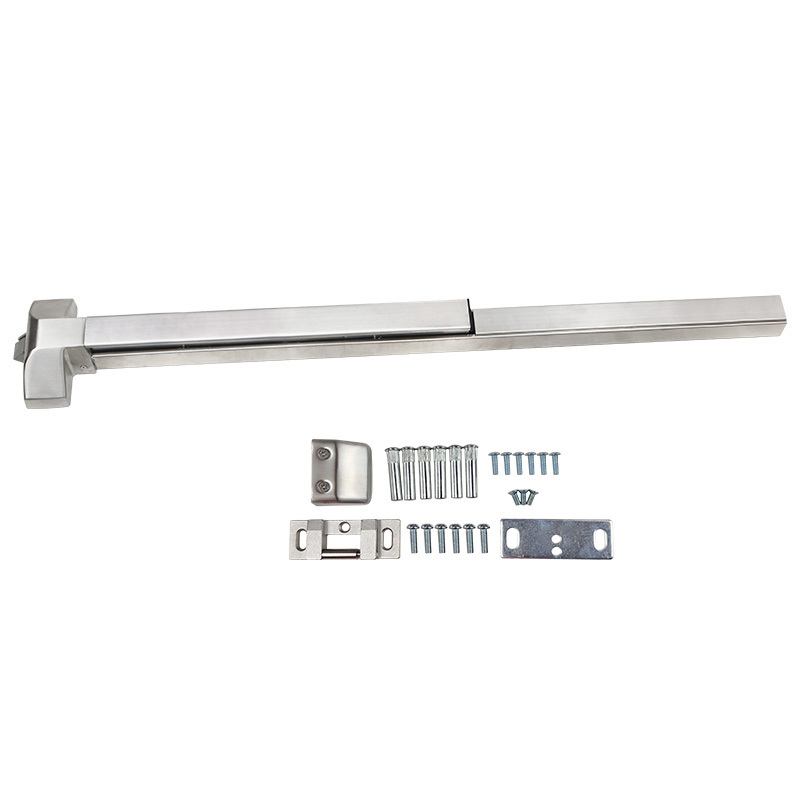 F6000S Fire door lock complete set of safety escape door lock flat push ...