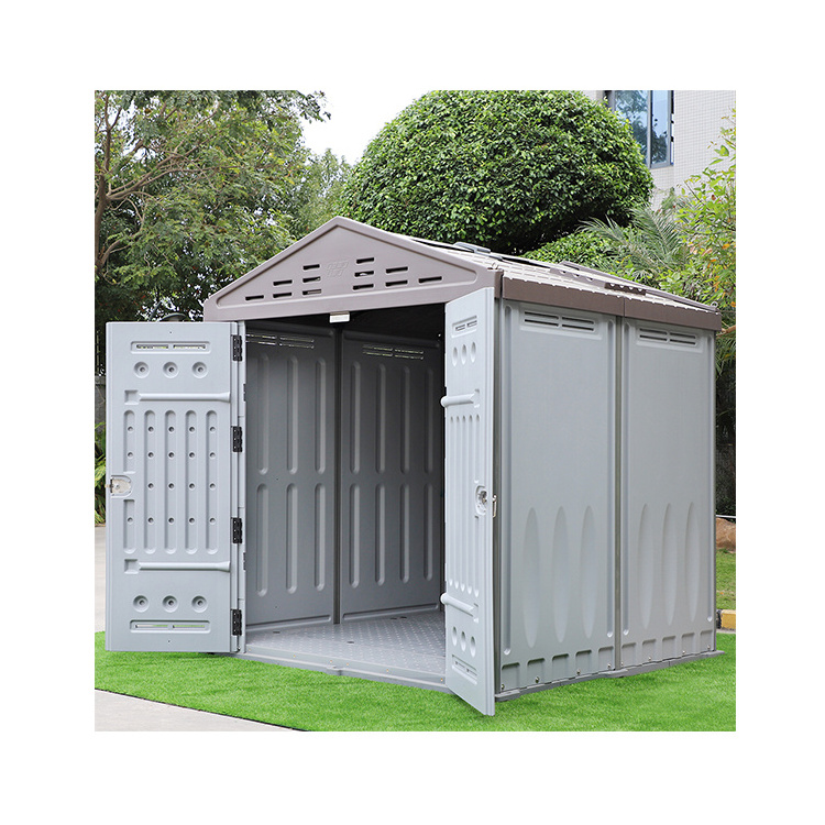 Multi-Function 2 room Store Storage Combined Plastic Shed Outdoor ...