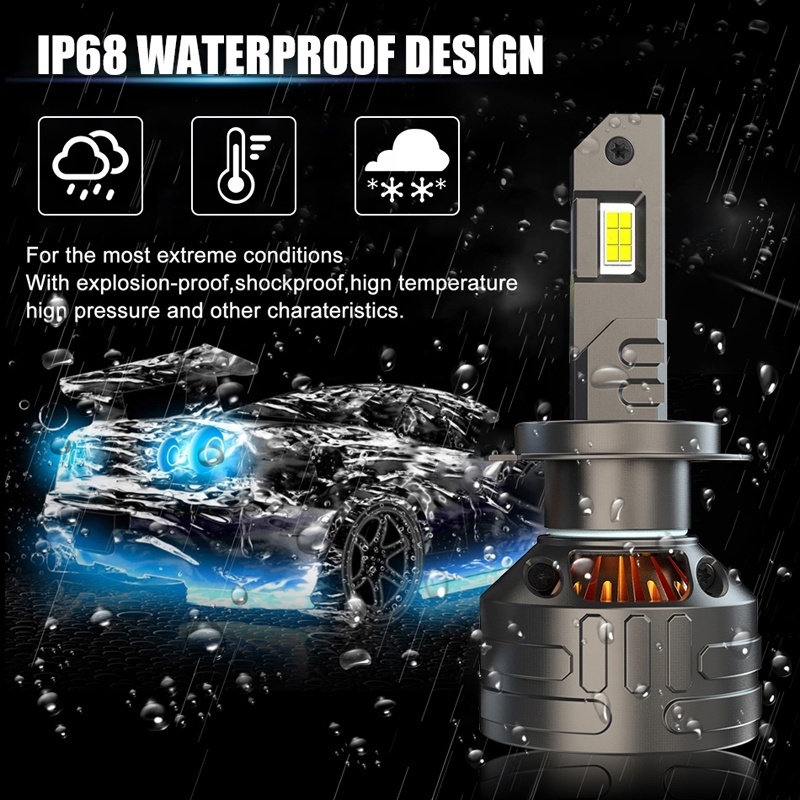 High power car led headlight bulb h4 h7 h11 9005 9006 h8 driving lights ...