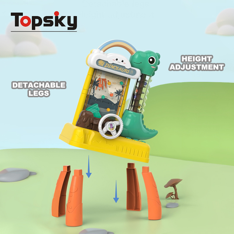Funny Dinosaur Pinball With Electric Elevator Maze Ball Drop Toy ...