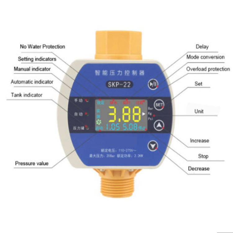 Automatic Pressure Control Switch for Water Pump Water Pump Automatic ...