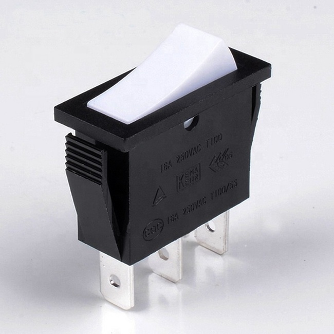 3PIN Single Pole SPDT Rocker Switch T125 16A 250VAC Rocker Switch ...