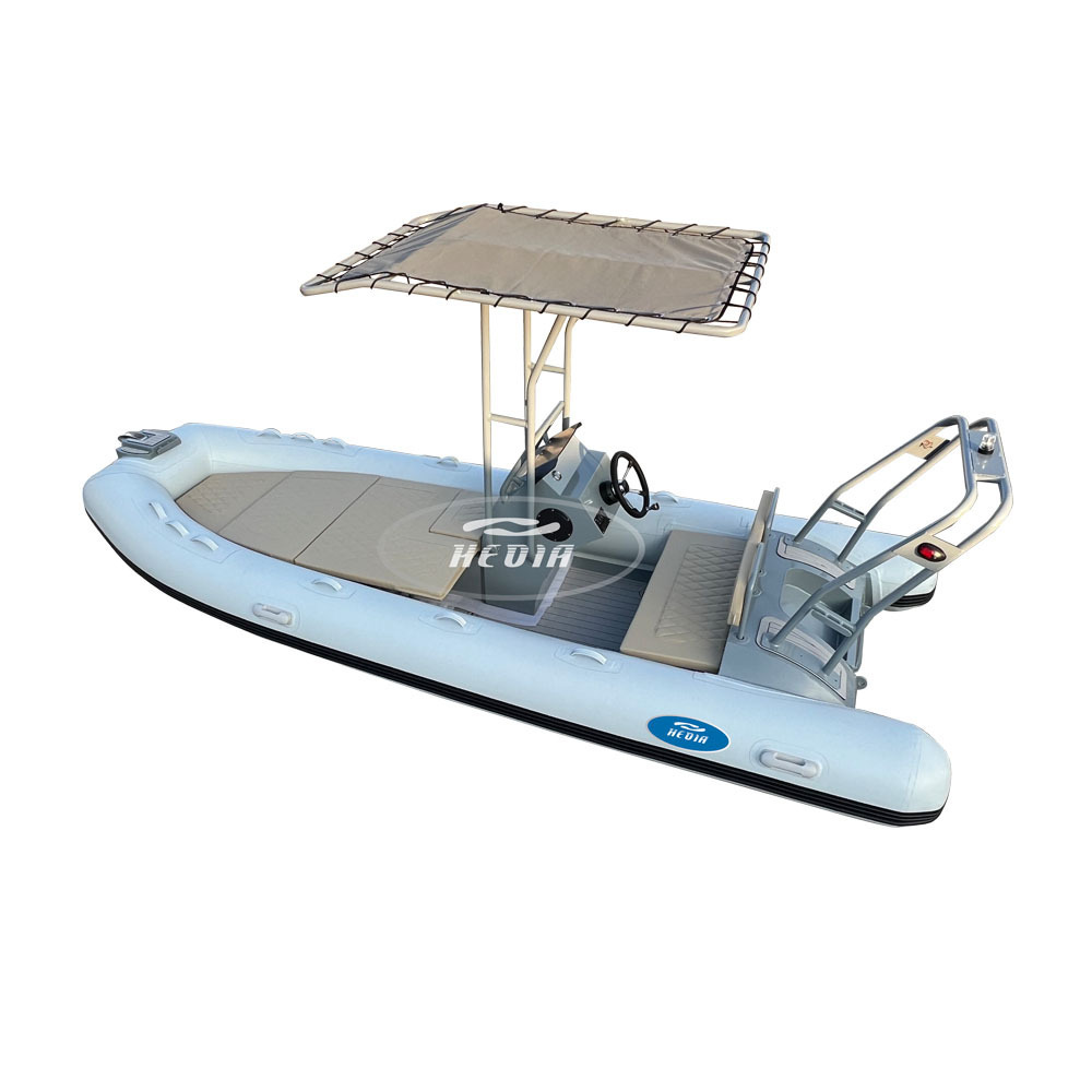 Transea 16ft center console inflatable dinghy schlauchboot hypalon rib ...