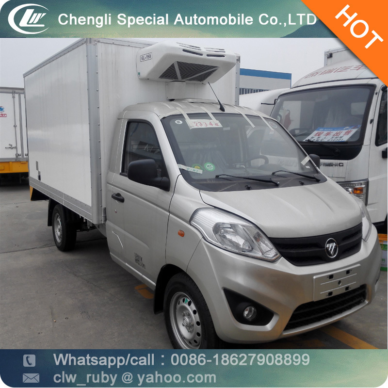 FOTON ICE Cream Chicken Fish Frozen Foods Delivery Truck Refrigeration ...
