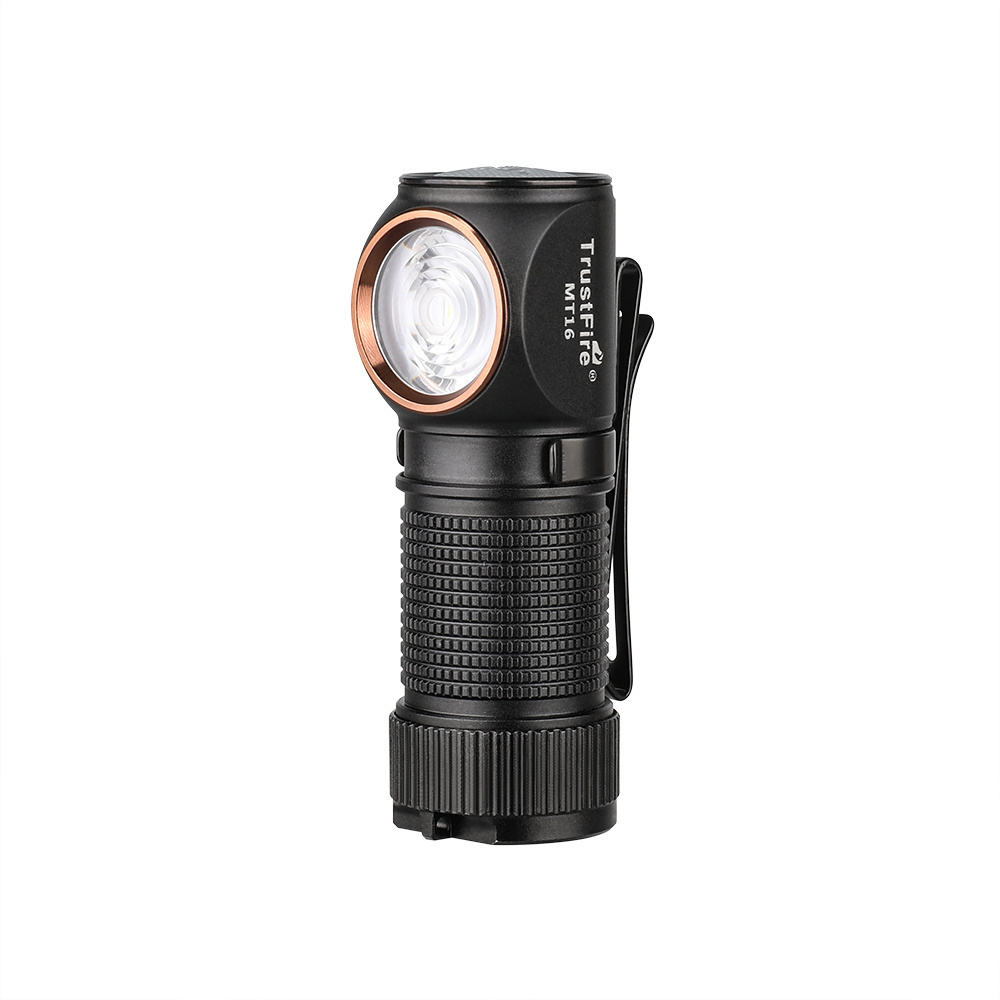 TrustFire MT16 EDC Torch 1000LM Rechargeable 18350 MVP Optics Magnet ...