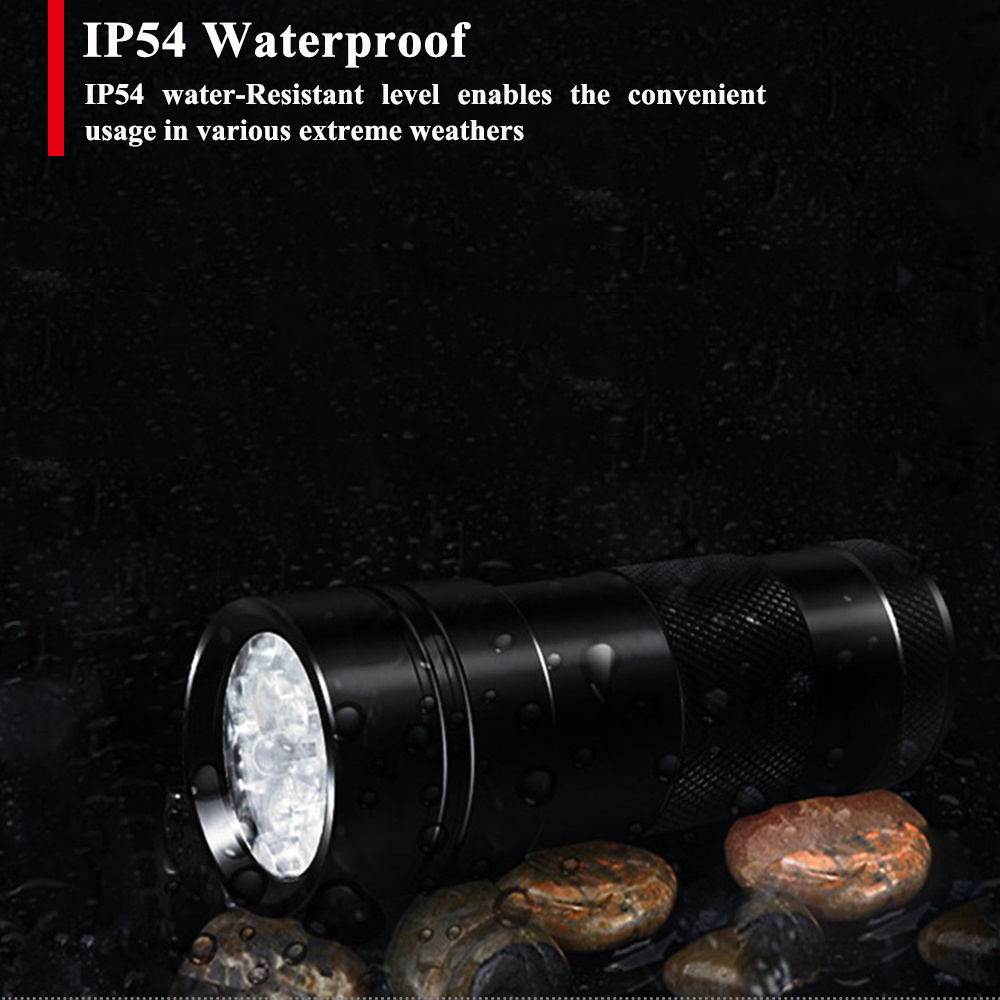 395nm UV Torch Light Purple Light Flashlight AAA Battery LED UV ...