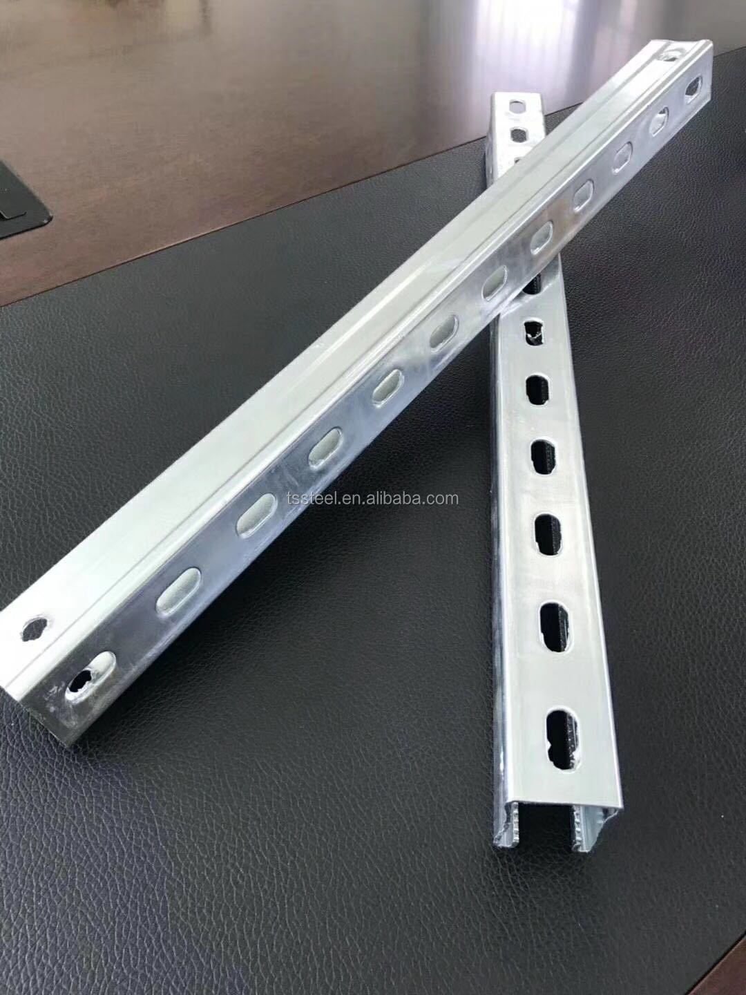 hot dipped galvanized C U channel 41X41 41X21 Galvanised Unistrut ...