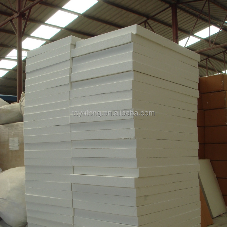 china factory 1260 refractory rigid Insulation ceramic fiber board for ...