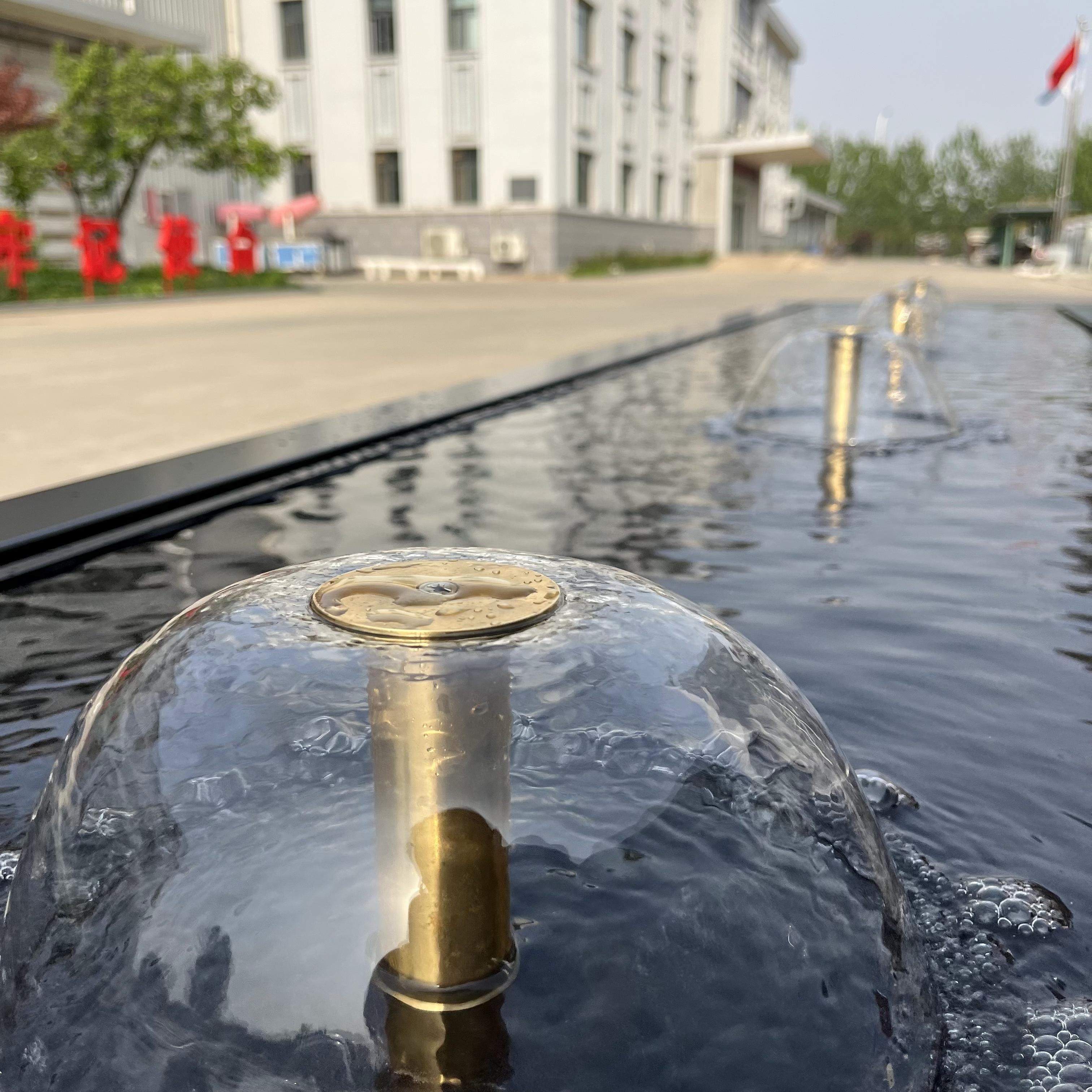 Garden Metal Waterfall Backyard Water Feature Decoration Corten Steel ...