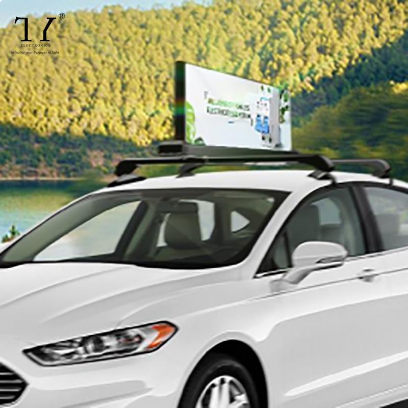 P 2 waterproof car roof led screen for advertising | Bestsuppliers.com