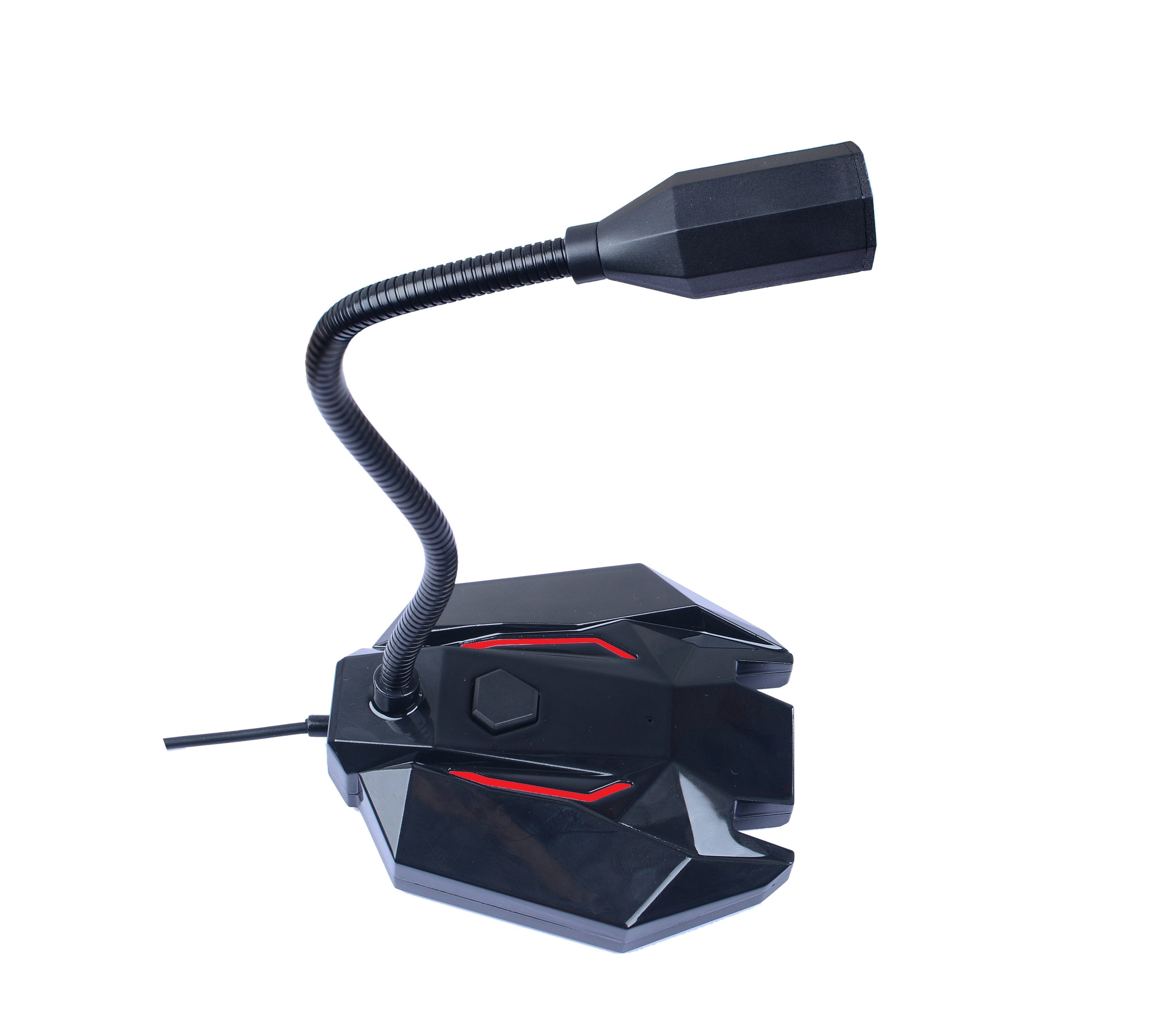 LED RGB Gaming Microphone Desktop Streaming Condenser Microphones ...