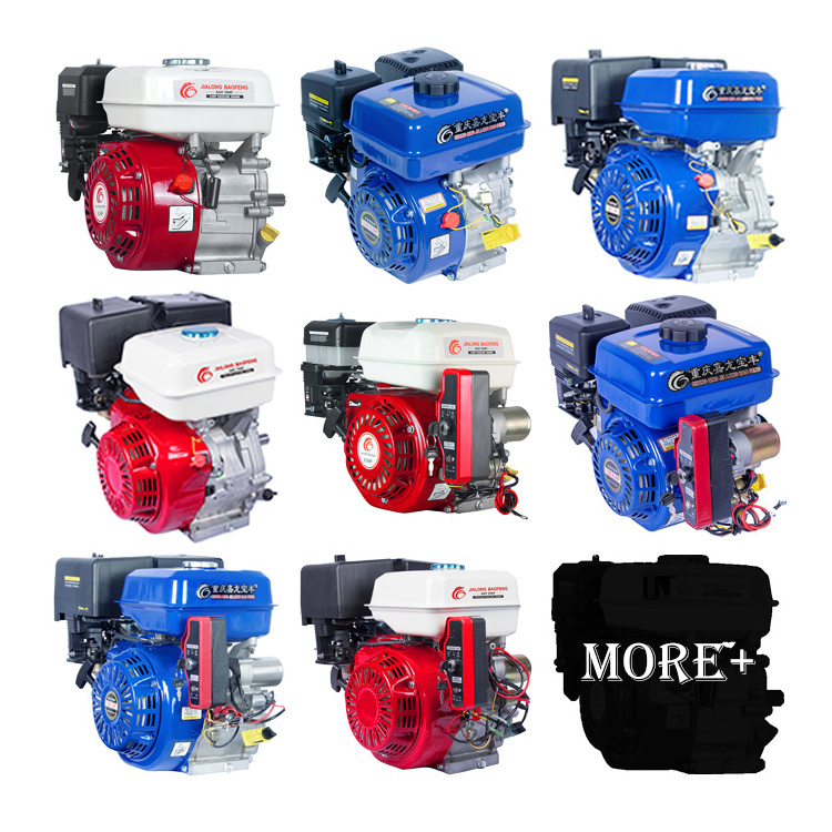 Horizontal Shaft 4 Stroke Mini Small 168F 5Hp Power Petrol Gas Gasoline ...