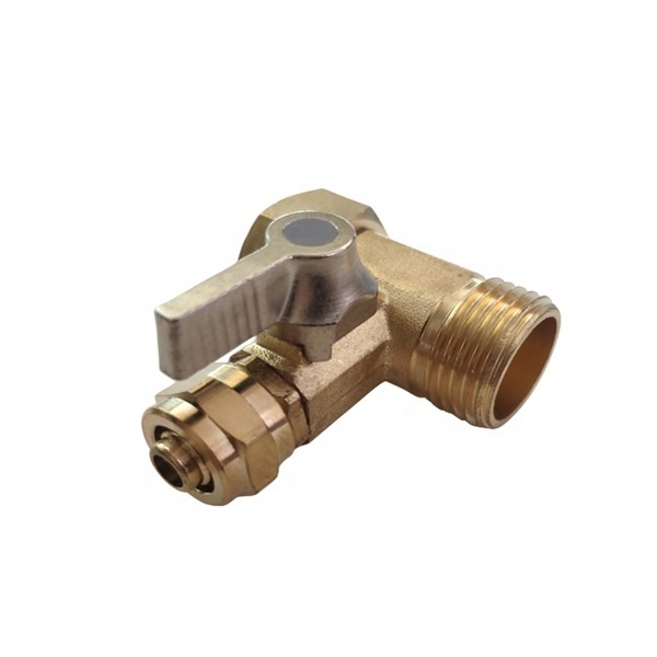 1/2'' to 1/4'' RO Water Adapter Ball Valve Faucet Tap Feed Reverse ...