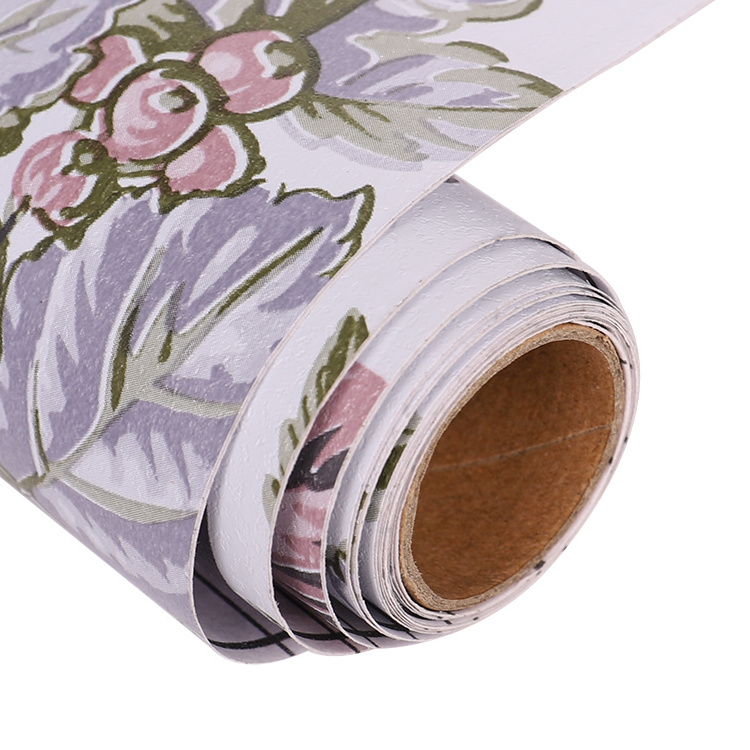 Custom modern ceiling background floral wallpaper hd sticker design ...