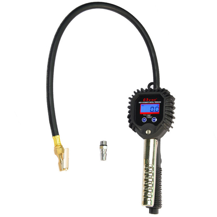 digi car tire gauge bus motorcycle bike 0-255 psi digital tire inflator ...