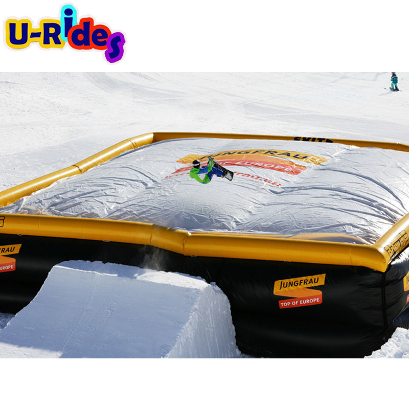 Freefall stunt inflatable airbag jump sports training safety air mat ...