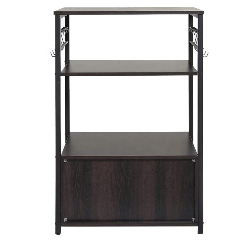 New arriving kitchen bakers rack utility shelf kitchen microwave metal ...