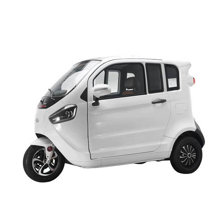 EEC Euro5 Fully Enclosed Moped Long Range Passenger Three Wheel Scooter ...