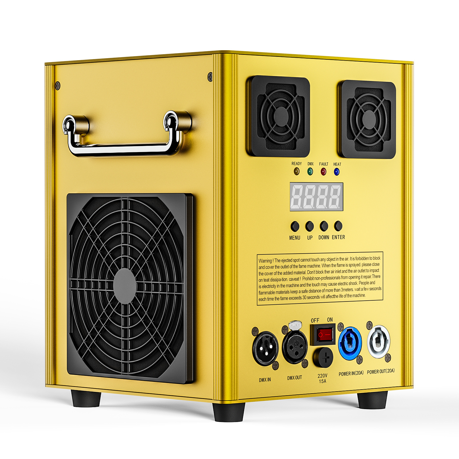 Golden 600W Cold Spark Machine Wireless Dmx Control sparkle machine ...