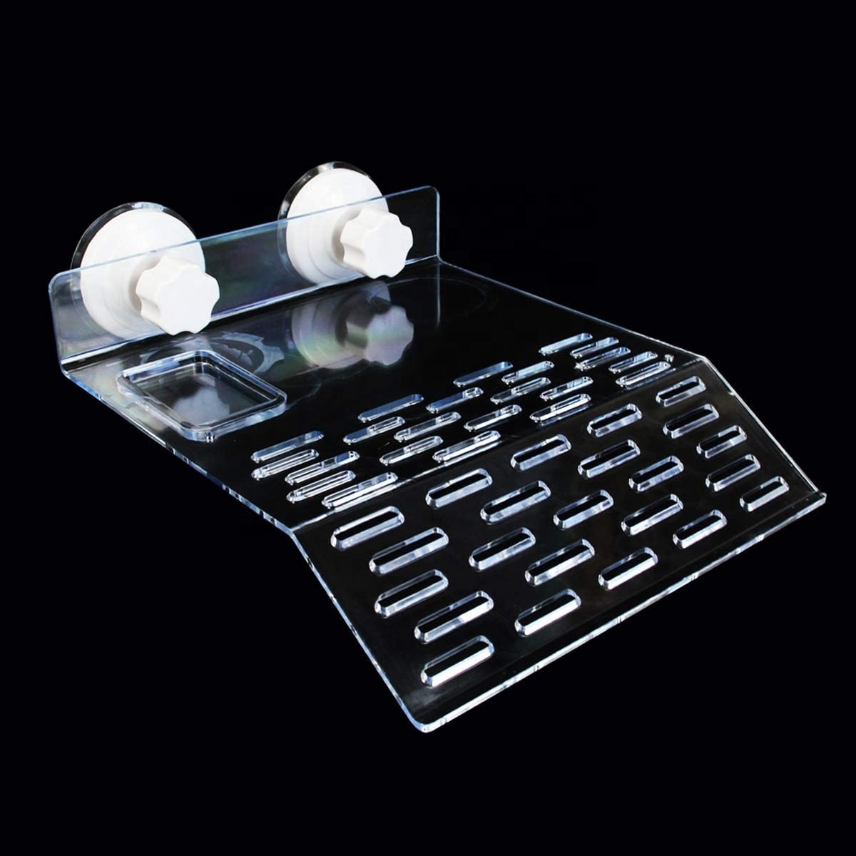 Clear Turtle Tank Resting Basking Platform Habitat Tortoise Reasting ...