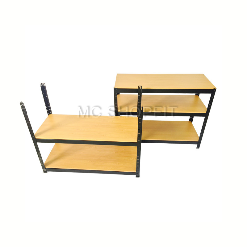 Industrial boltless storage rack garage shelving rivet shelving rack ...