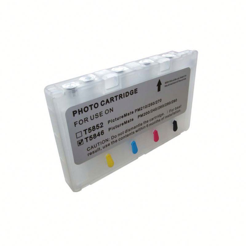 4 Color Refill Ink Cartridge T5852 For Epson Pm245 Inject Printer ...
