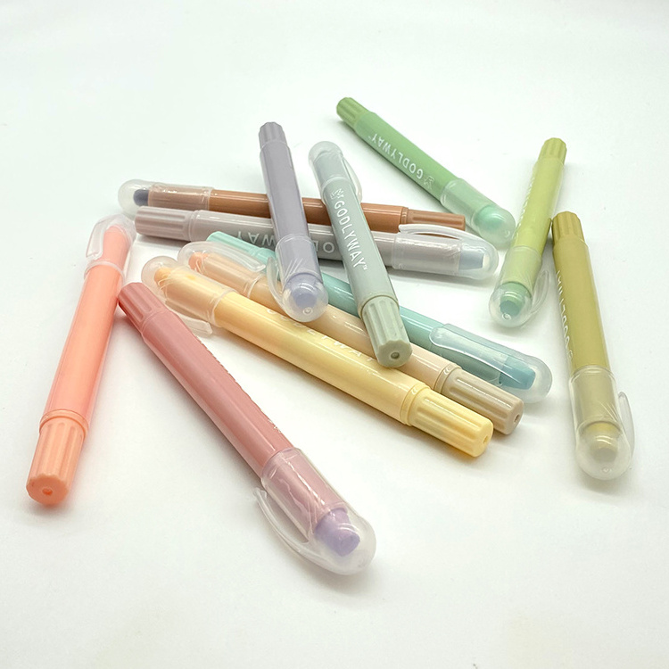 professional suppliers eco friendly 8 12 24 36 colored gel highlighter ...