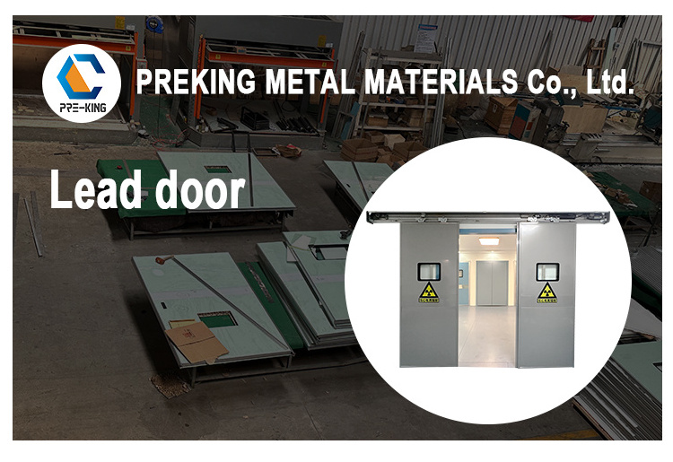 manual lead door, lead door with lead glass window,Anti-Radiation ...