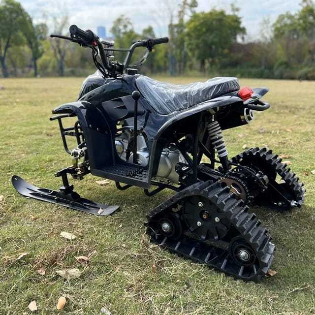Hot Seller High Safety 110cc Snowmobiles Kids Snowmobile Snow Vehicle ...