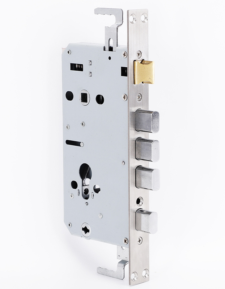 Anti-theft door lock body universal household full set door lock ...